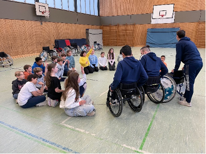 Sportler im Rollstuhl: BG Baskets am DFG – DFG-LFA Hamburg