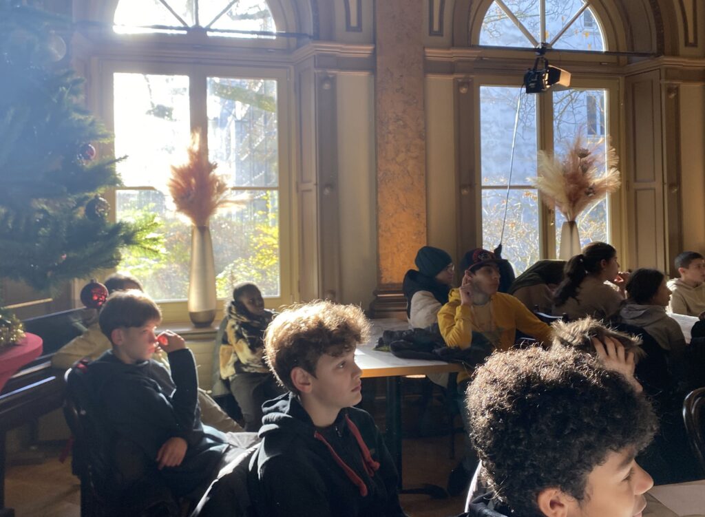 5. Klasse: Ausflug ins Literaturhaus – DFG-LFA Hamburg